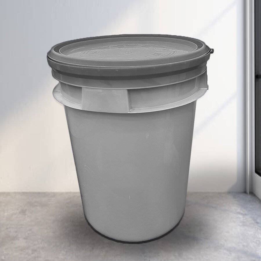 Empty Grease Bucket with Inner Lock Cap 18kg